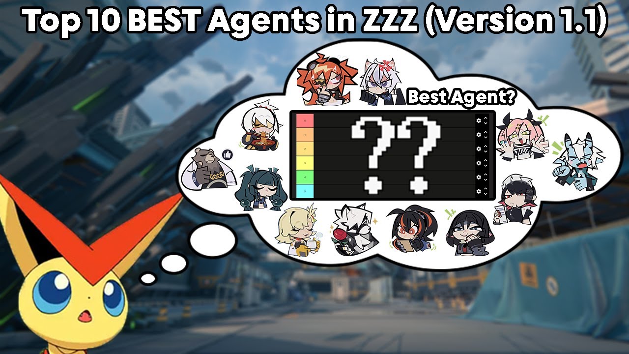 The Top 10 BEST Agents in ZZZ (Version 1.1) - Let's Say | Zenless Zone ...