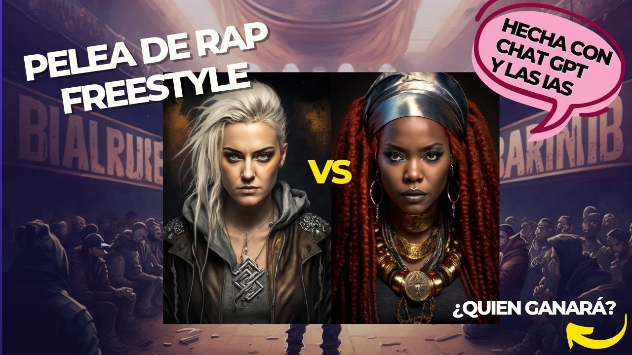 CHATGPT crea una Batalla de Rap Freestyle - YouTube