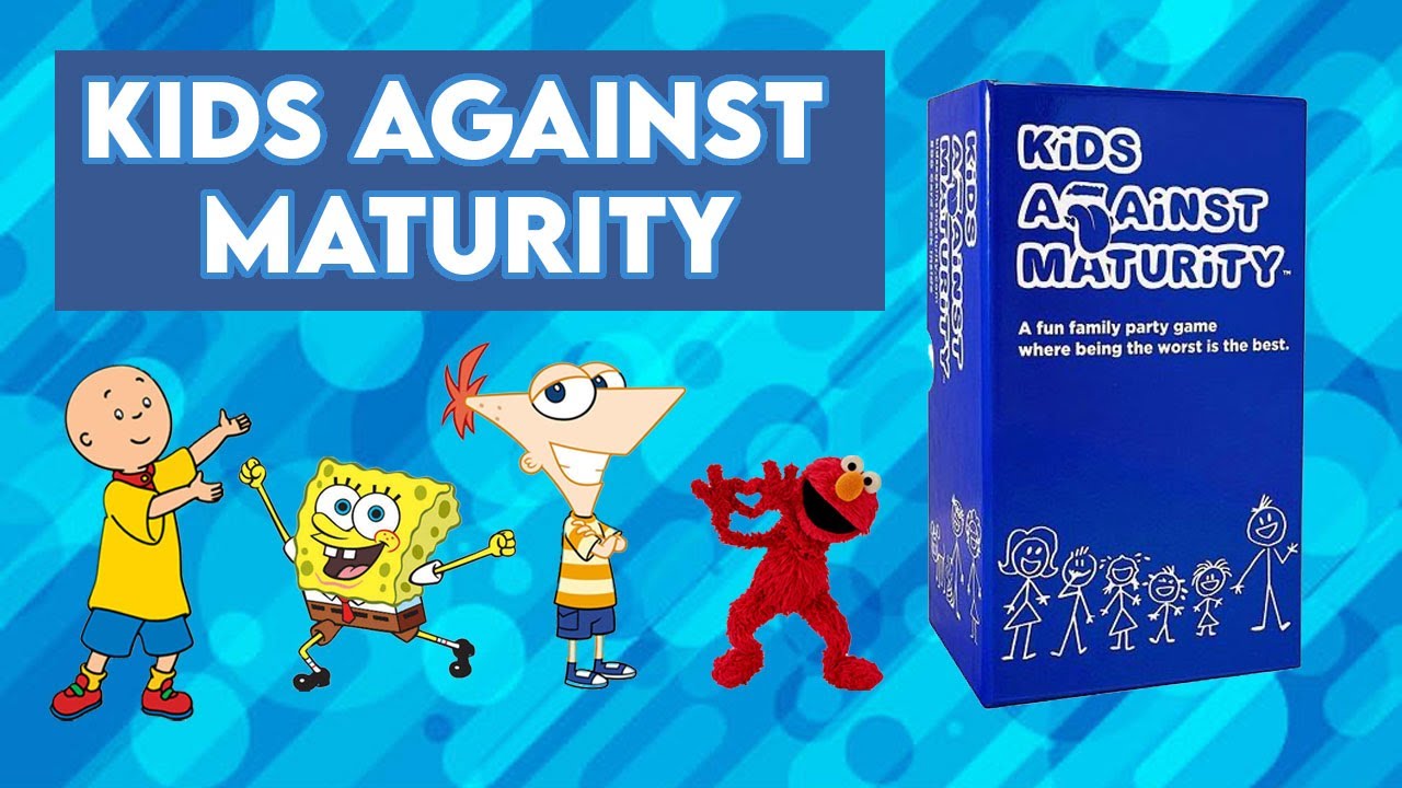 Elmo Phineas Caillou & Spongebob Play Kids Against Maturity - YouTube