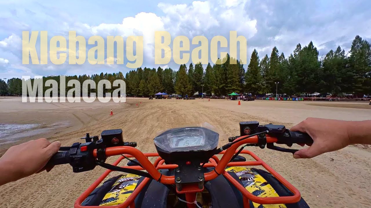 Klebang Beach (Melaka) Walk: Horse Riding, ATV, Sofa Bed, Soap Bubble ...