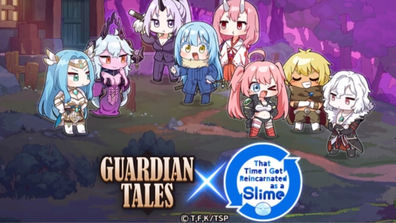 collab event | guardian tales x That time i get reincarnated as a slime ...