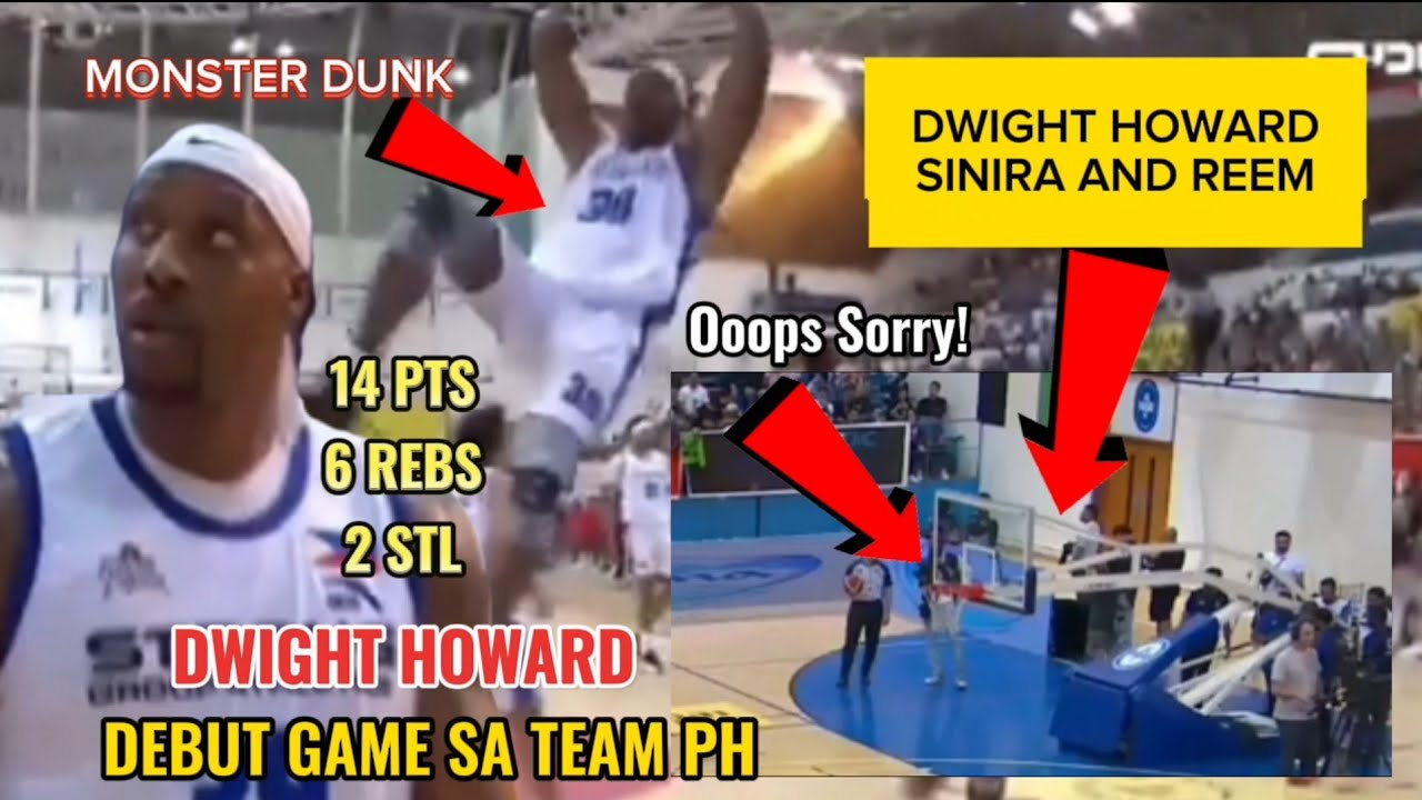 Dwight Howard Binuhat ang Strong Group ll Dwight Howard Debut Game ll ...