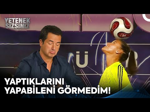 Kadın Futbolcudan Acun Ilıcalı'yı Şaşırtan Resital! | Yetenek Sizsiniz Türkiye