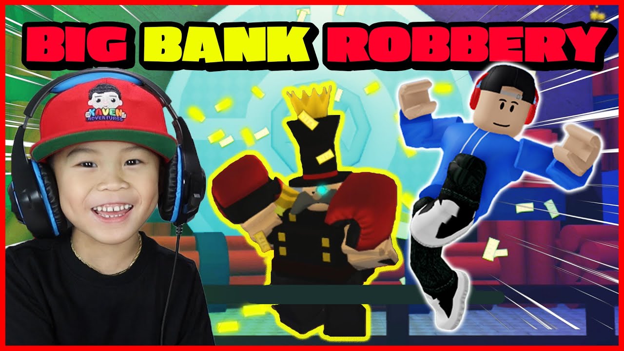 Can Kaven Escape the Big Bank Challenge in Roblox - YouTube