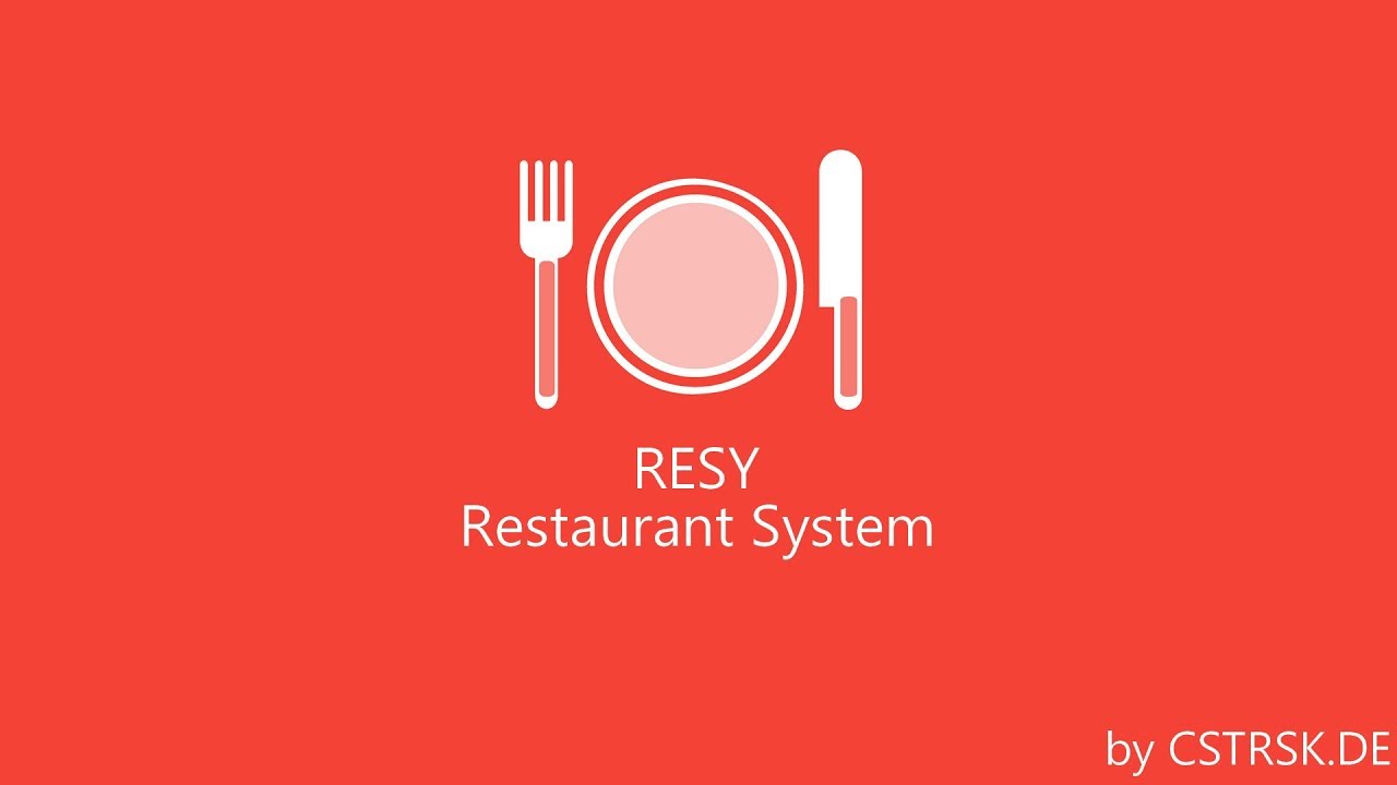 RESY - Restaurant System for Windows 10 UWP - YouTube
