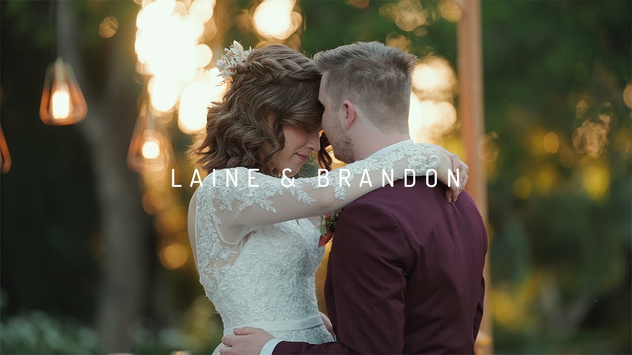 Lake Oak Meadows // Laine & Brandon's Wedding Video - YouTube