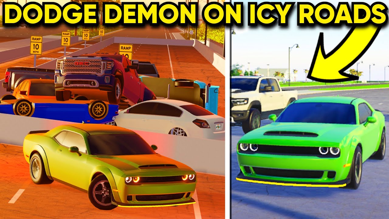 DRIVING A CRAZY 1000HP DODGE DEMON ON ICY ROADS IN SOUTHWEST FLORIDA ...