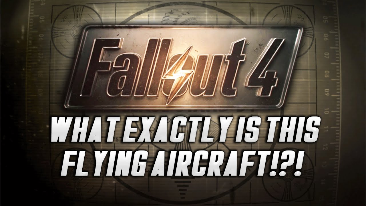 FALLOUT 4 : Massive Flying Aircraft Carrier from Trailer!?! (BOS ...