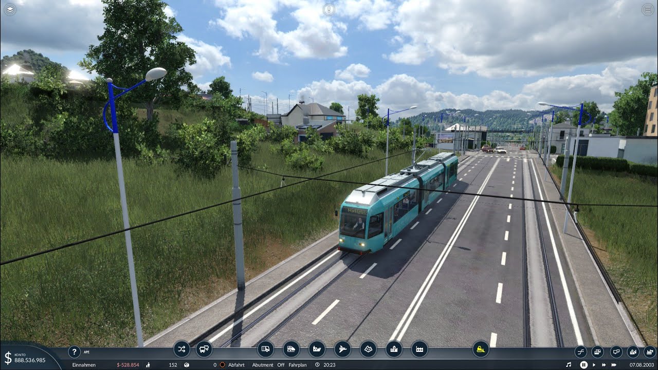 Transport Fever 2 Folge 3 die erste Tram nimmt fahrt auf - YouTube