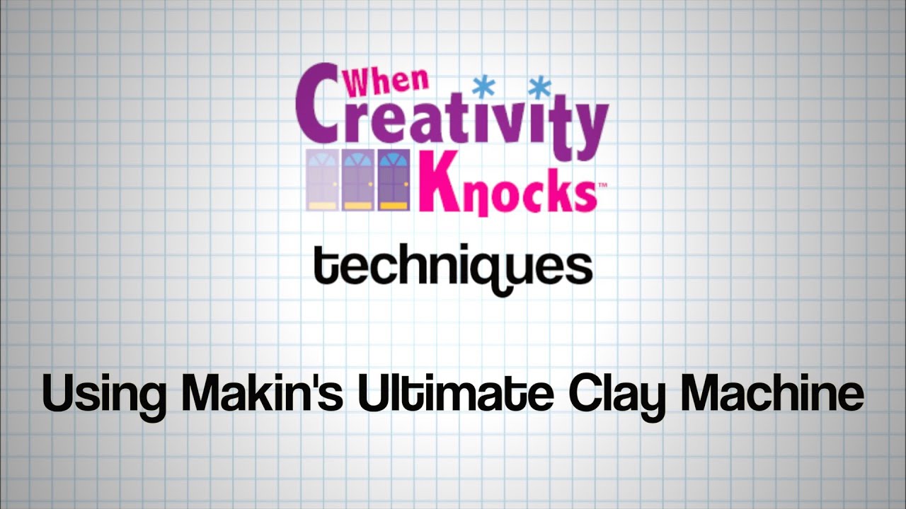 How To Use Makin's Ultimate Clay Machine - YouTube