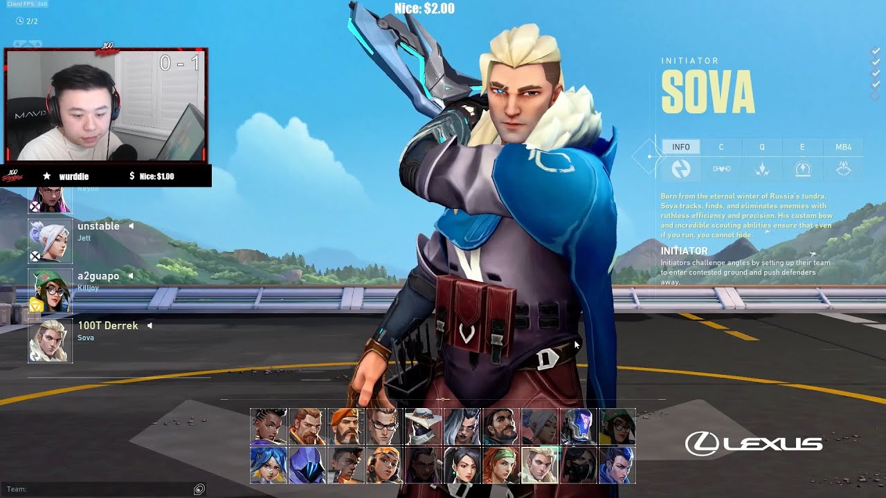 100T DERREK SOVA VALORANT RANKED GAMEPLAY [Full Match VOD] - YouTube