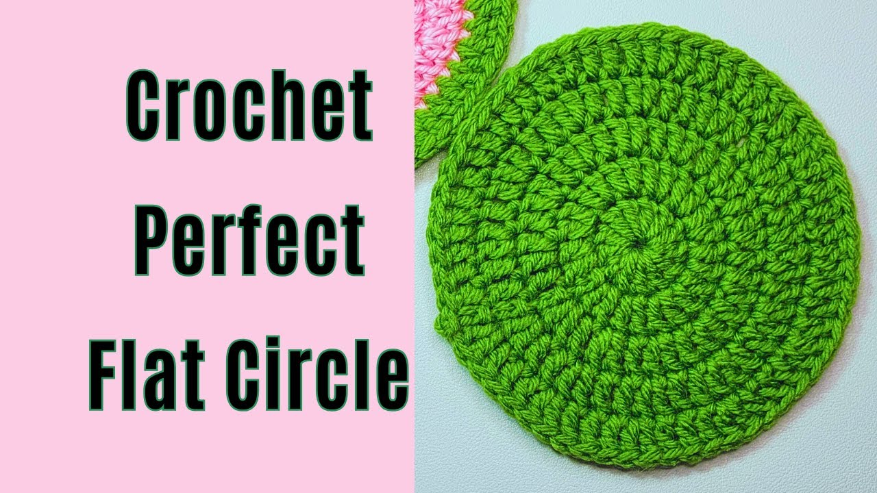 How to Crochet a Perfect Circle for Beginners (Step by Step) - YouTube