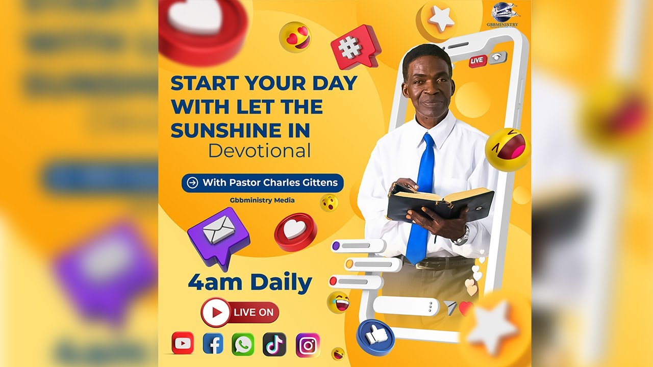 Let The Sunshine In Devotion - God works - YouTube