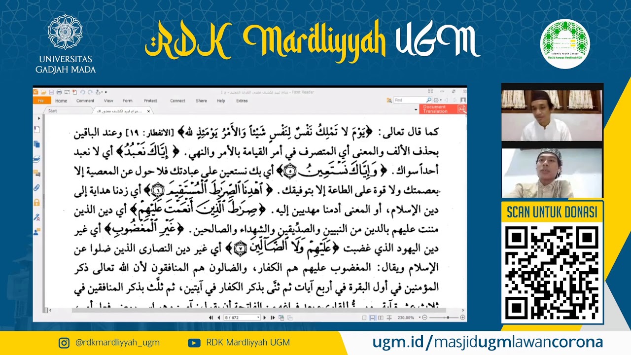 Kajian Tafsir Marah Labid - YouTube