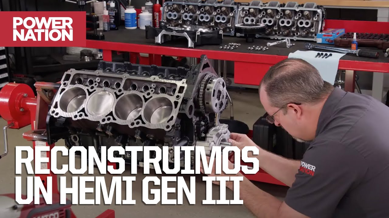 Construyendo un nuevo HEMI Gen III de 6.4L con potencia confiable para ...