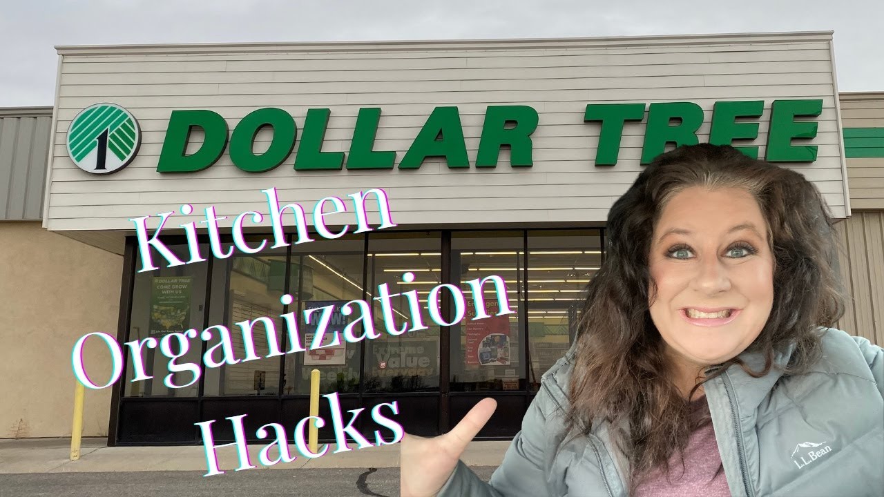 Dollar Tree Kitchen Organization Hacks 🤗 Organizing my Small Kitchen ...