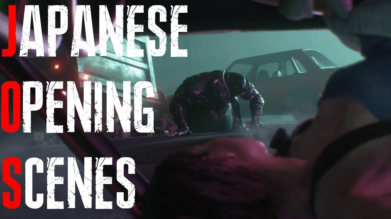 Resident Evil 3 Remake: Japanese Dub Opening Scenes w/ English ...
