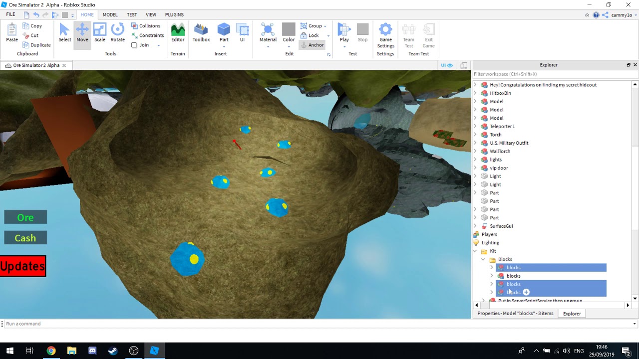 roblox - Ore Simulator Kit (Real Version) - YouTube