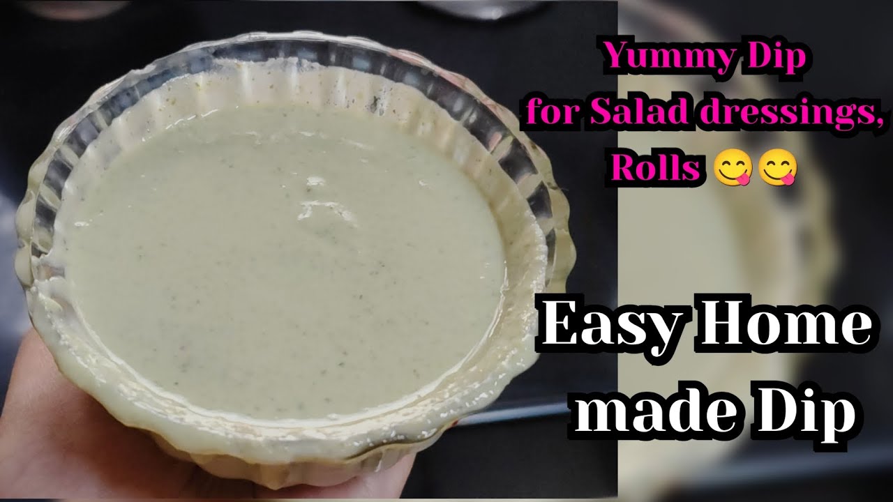 Easy home made Dip - YouTube
