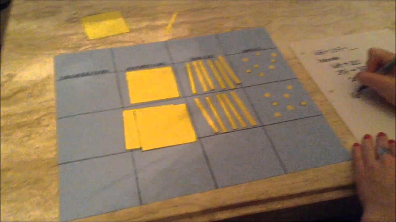 Elementary Addition Using Base 10 Blocks & the Add On Strategy - YouTube