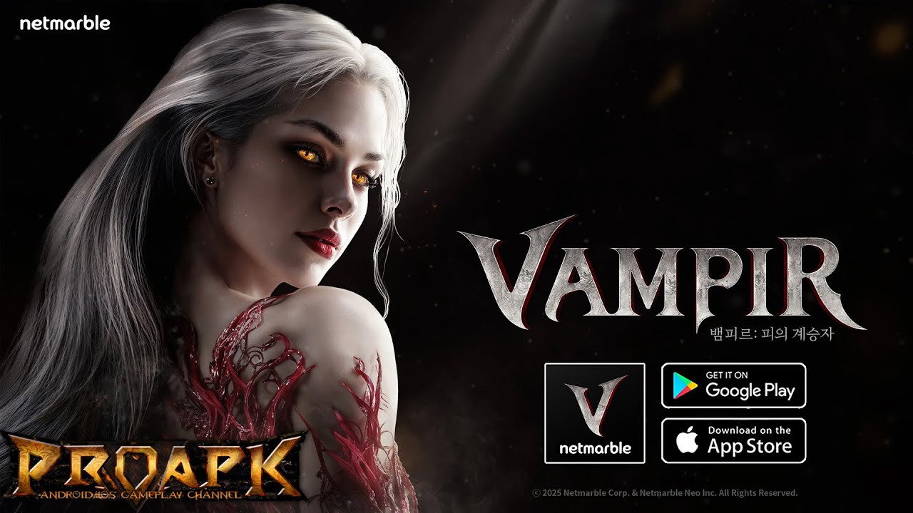 VAMPIR Gameplay Android / iOS / PC (Official Launch) (by Netmarble ...