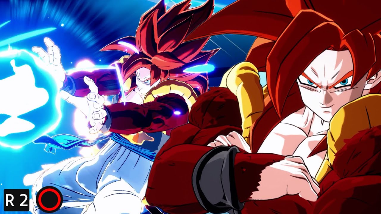 Dragon Ball Sparking Zero - Gogeta Super Saiyan 4 (GT) Complete Moveset ...