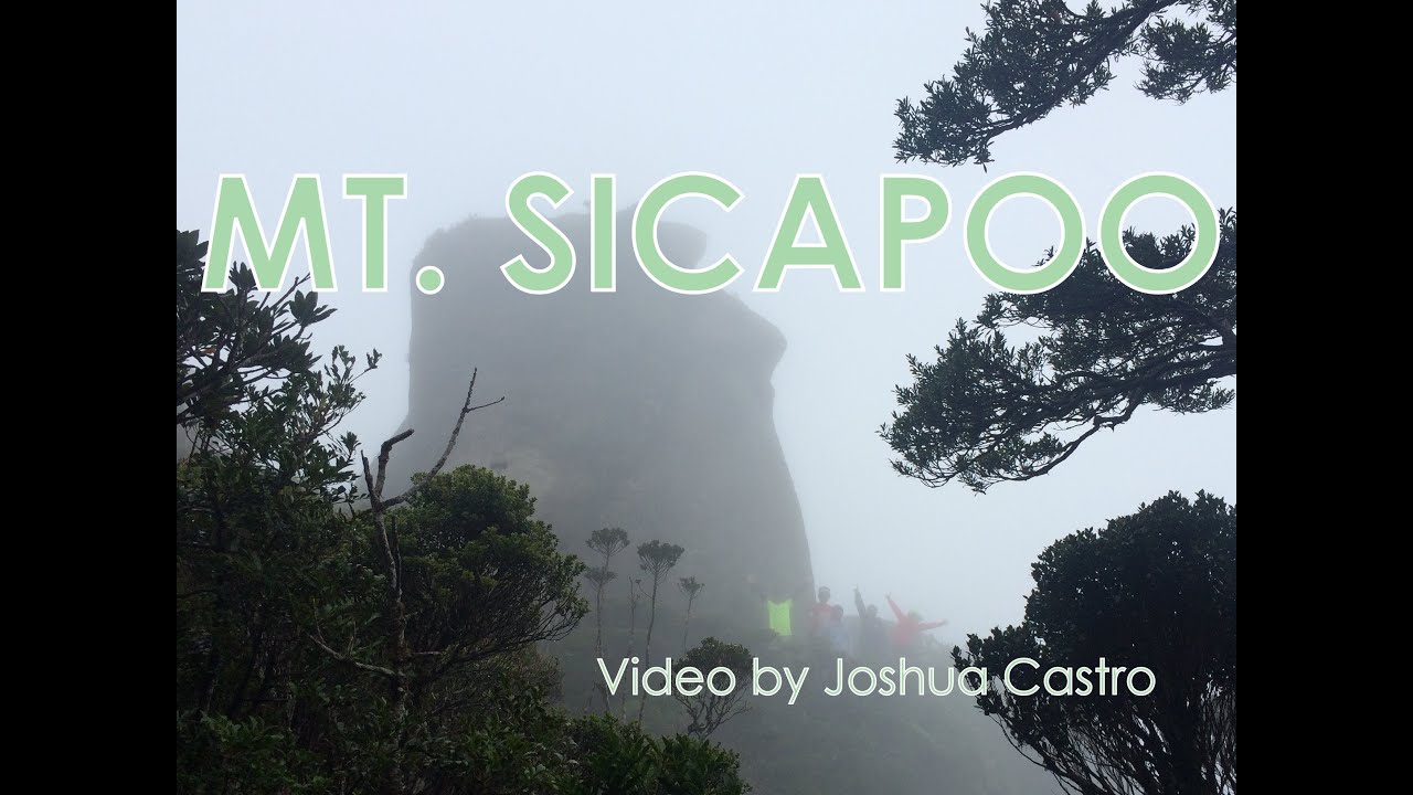 Mt. Sicapoo - AMCI 2015 Induction Climb Recon - YouTube