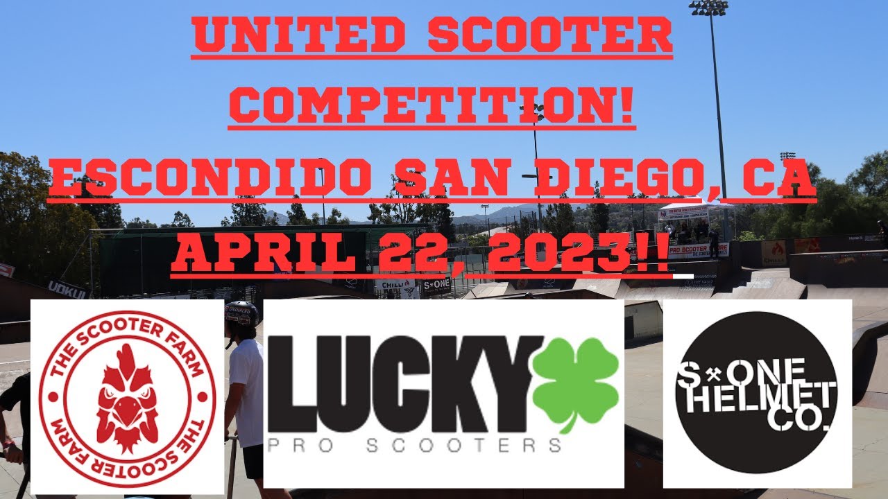 UNITED SCOOT COMPETITION 2023! SAN DIEGO, CA! - YouTube