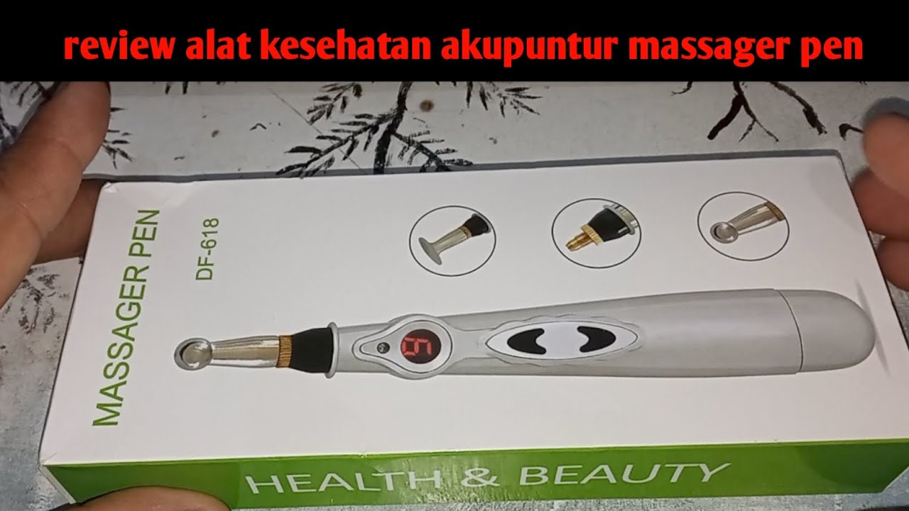 review alat kesehatan terapi akupuntur massager pen yang praktis ...