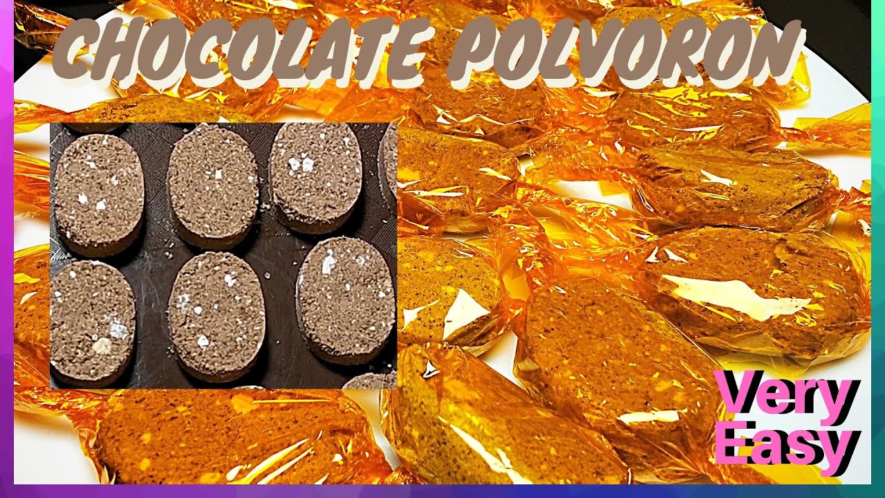 How to Make Chocolate Polvoron, Very Easy and Budget Friendly - YouTube