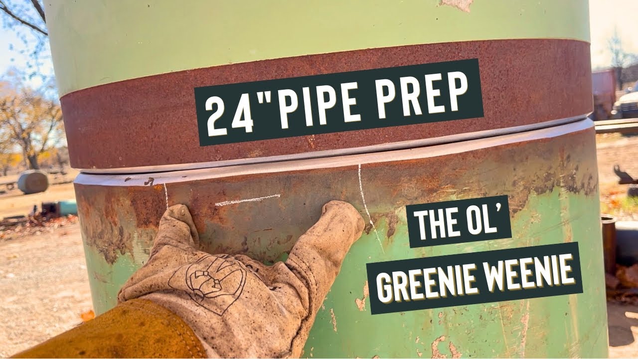 Fitting 24" Pipe Like I Would On Test Day, Kinda... (Except The Hand ...