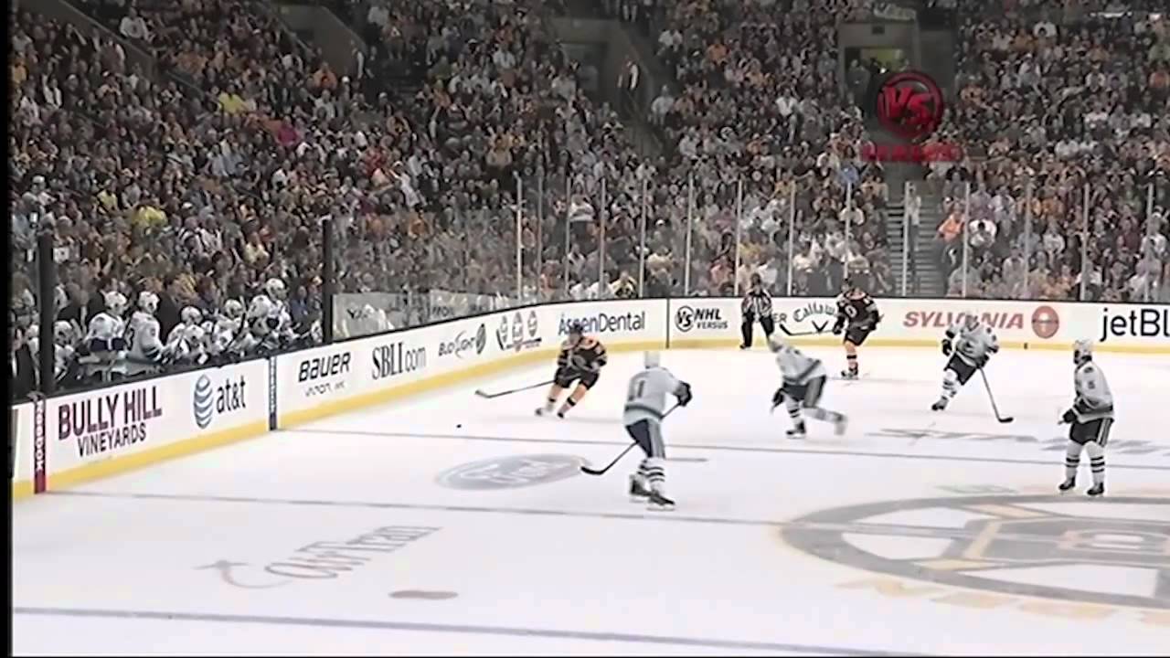 MICHAEL RYDER Scores a blast of a goal! Bruins Vs. Vancouver Game 4 ...