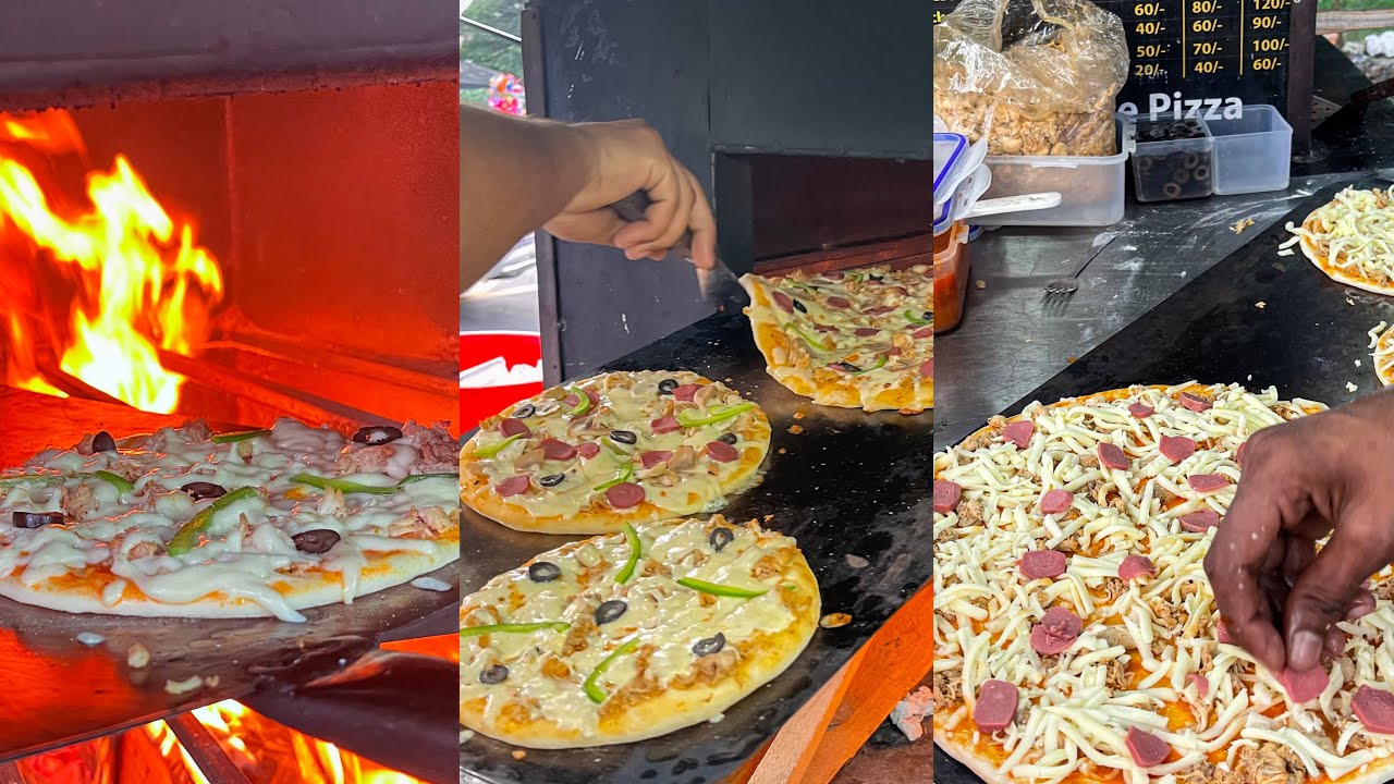 How to Make Pizza on Live | Bangladeshi Street Food - YouTube