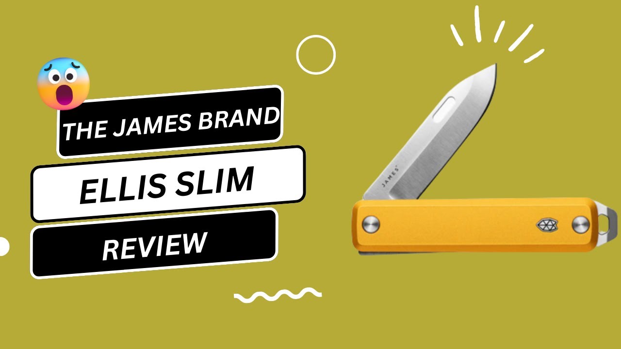 The James Brand Ellis Slim Review: Sleek Utility! - YouTube