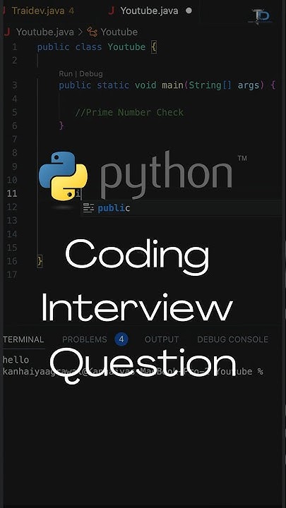 😱 Python coding interview questions #shorts #python #coding - YouTube