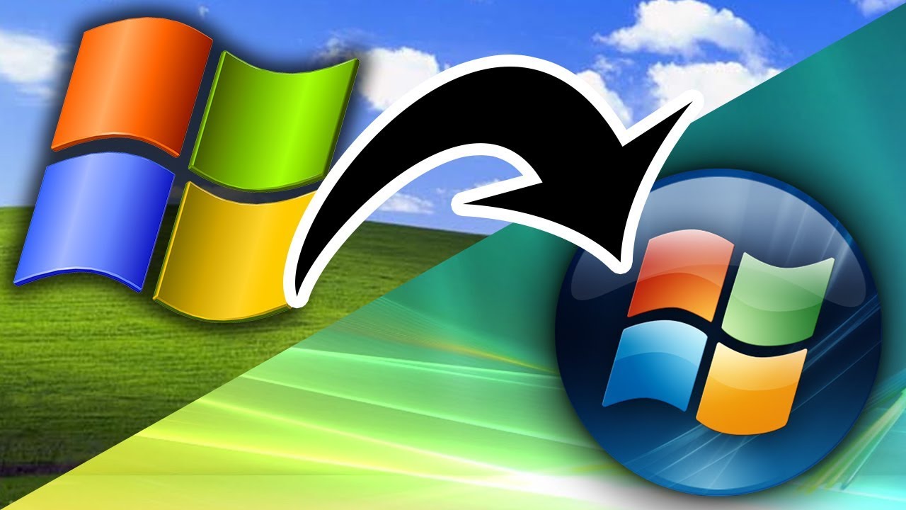 Make Windows XP Look Like Windows Vista - YouTube