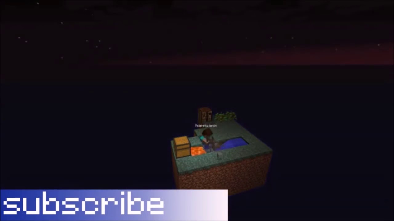 Skyblock Timelapse On Matrix - YouTube