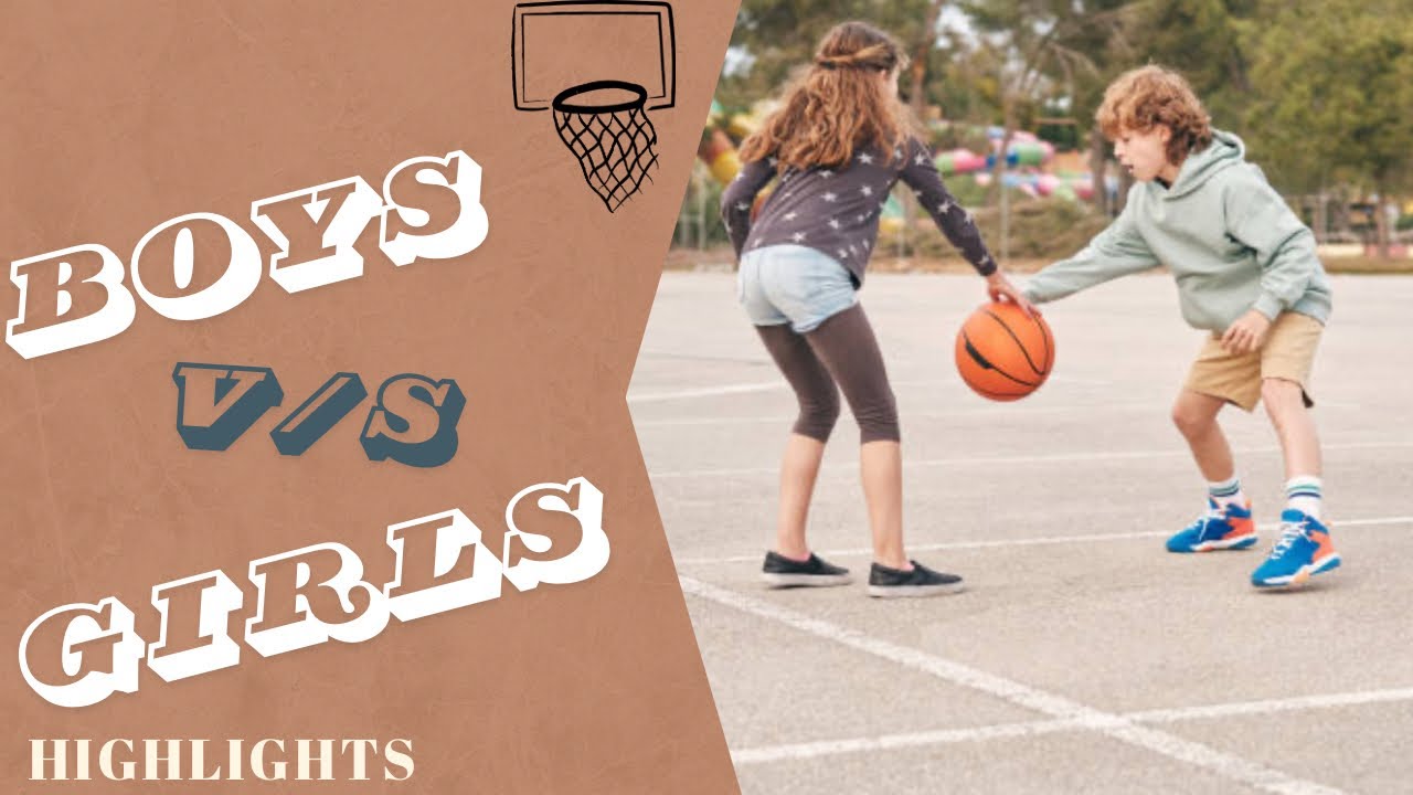 Boys V/S girls practice match - YouTube