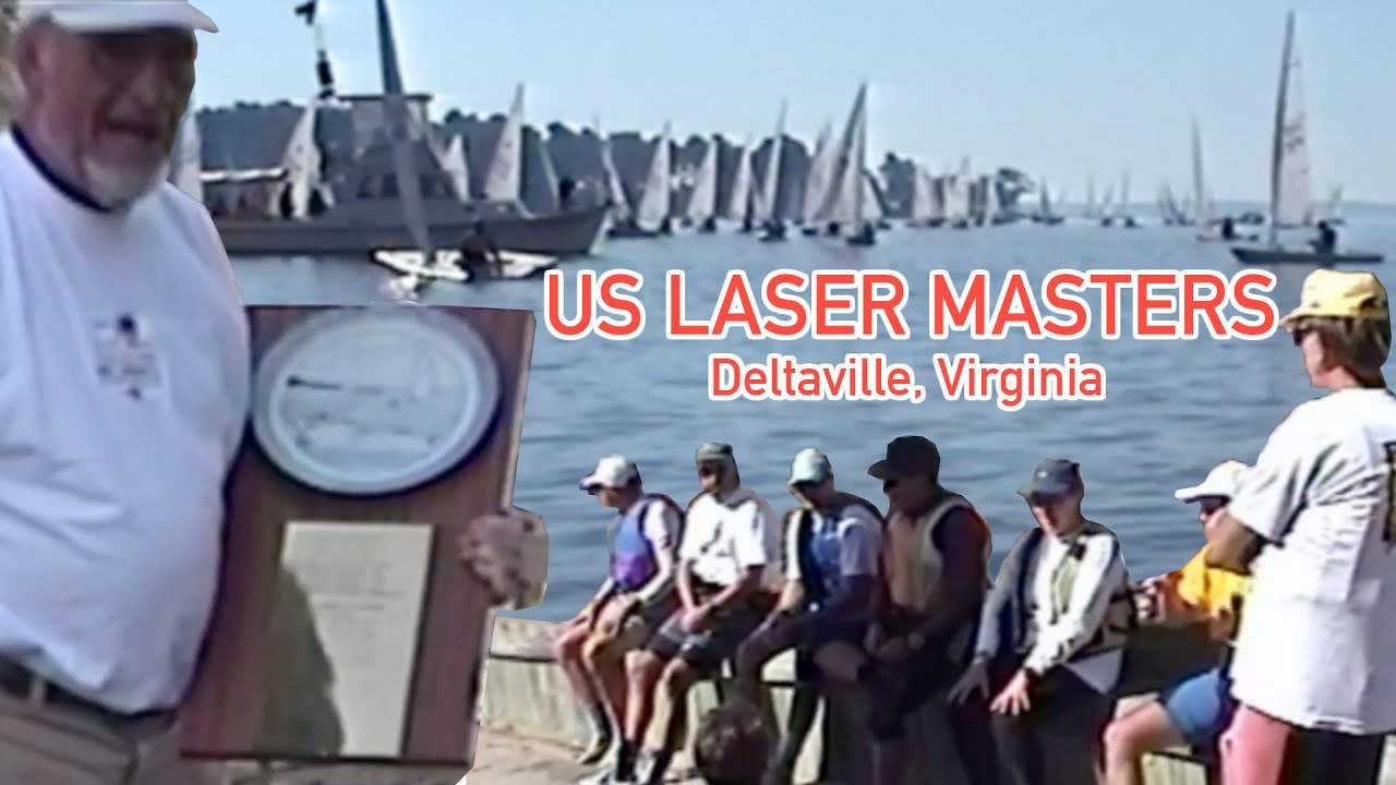 Laser Masters Sailing in NO WIND - US Laser Masters - YouTube