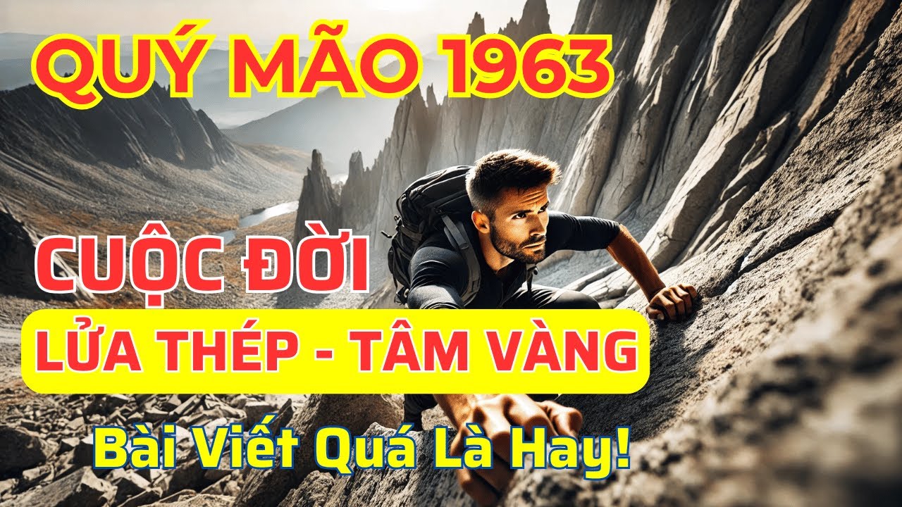 Cuộc Đời Tuổi Quý Mão 1963: Lửa Thép - Tâm Vàng - Cuộc Đời Rực Lửa I Tử ...