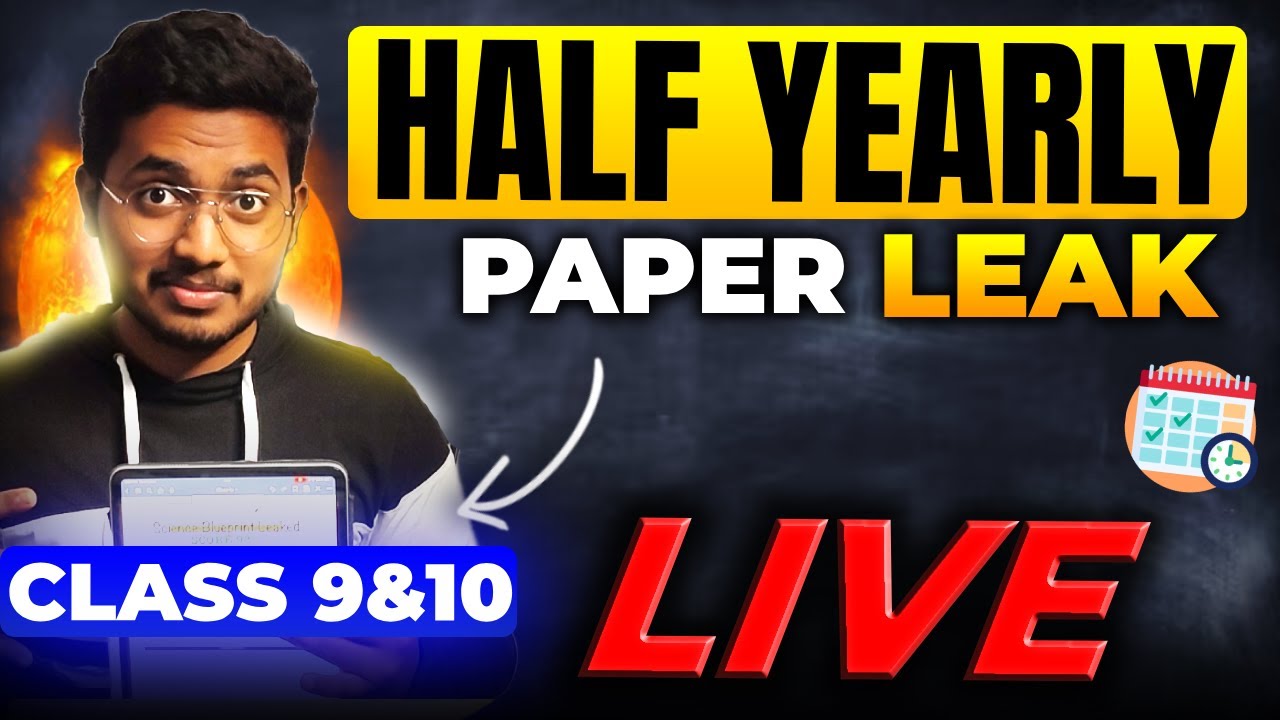 All Subjects Paper Leaked Half Yearly Class 10 🤯 | Class10 important ...