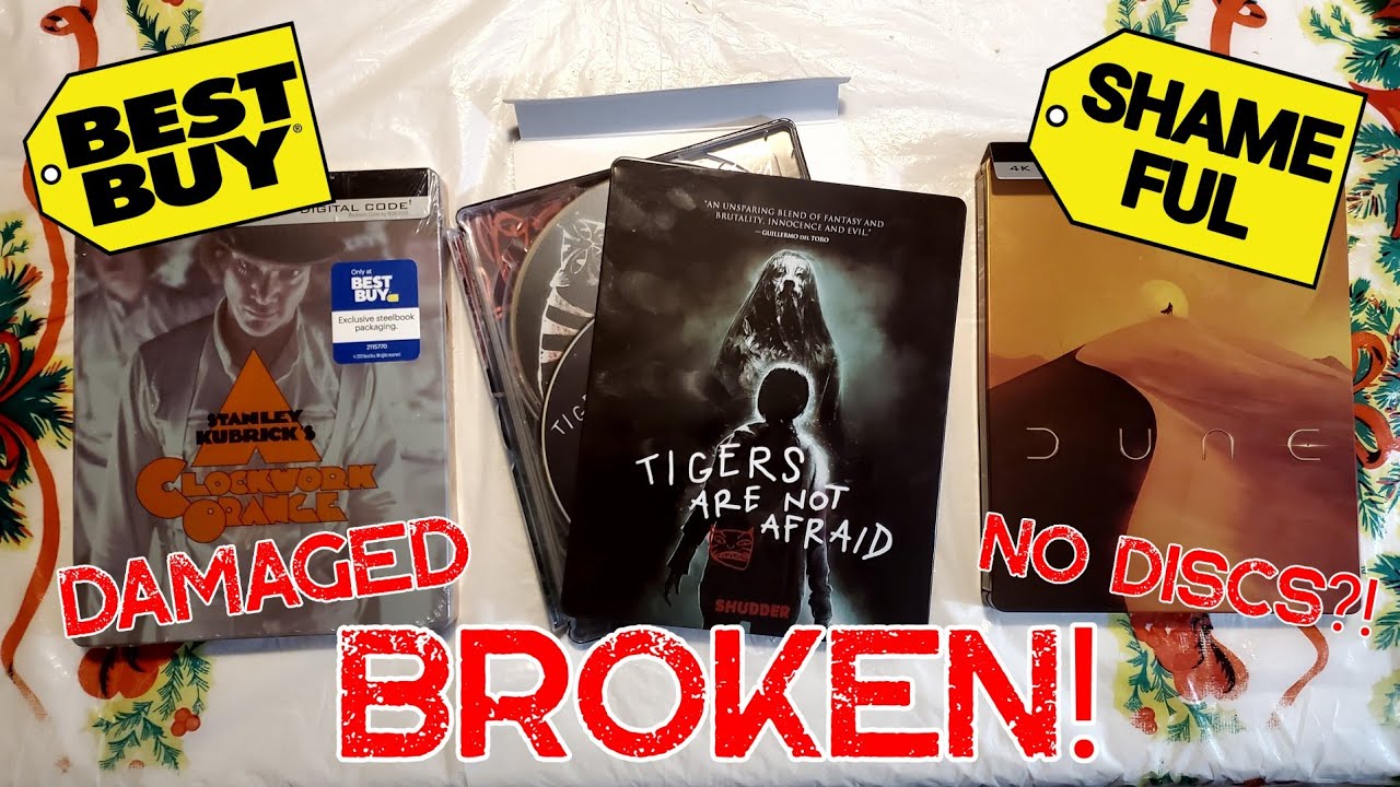 Dune 2021 Steelbook Unboxing + Best Buy's UNACCEPTABLE Steelbook ...