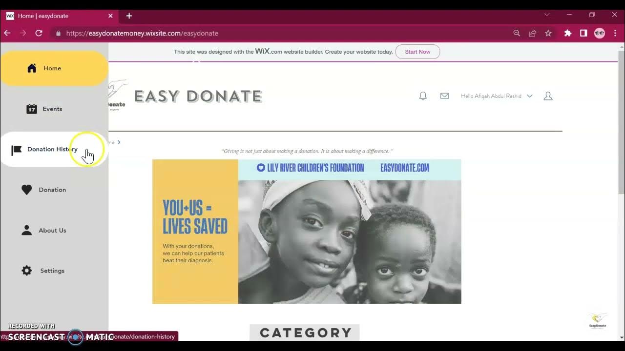 Group C :Online Charity Management System - YouTube