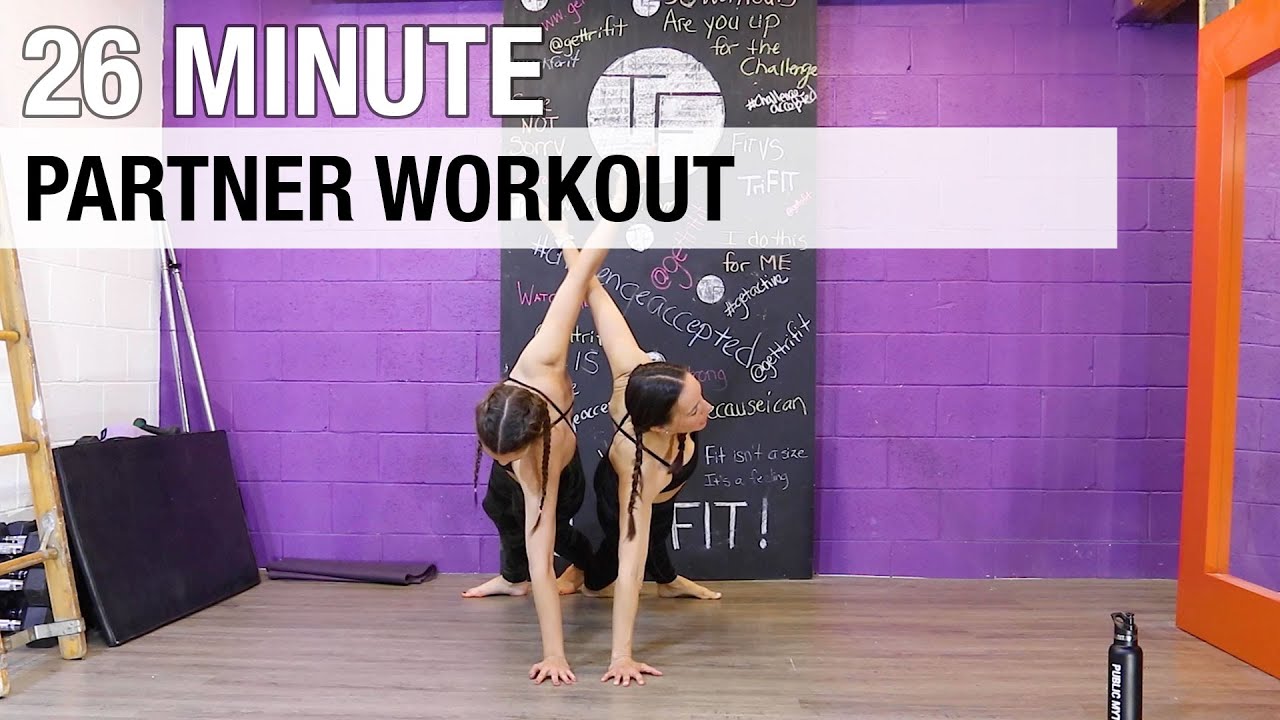 Twice the Fun Partner Workout with Amy and Alexandra! - YouTube