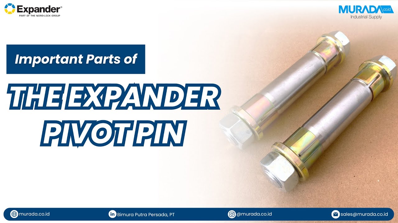 The Main Components of The Expander Pivot Pin - YouTube