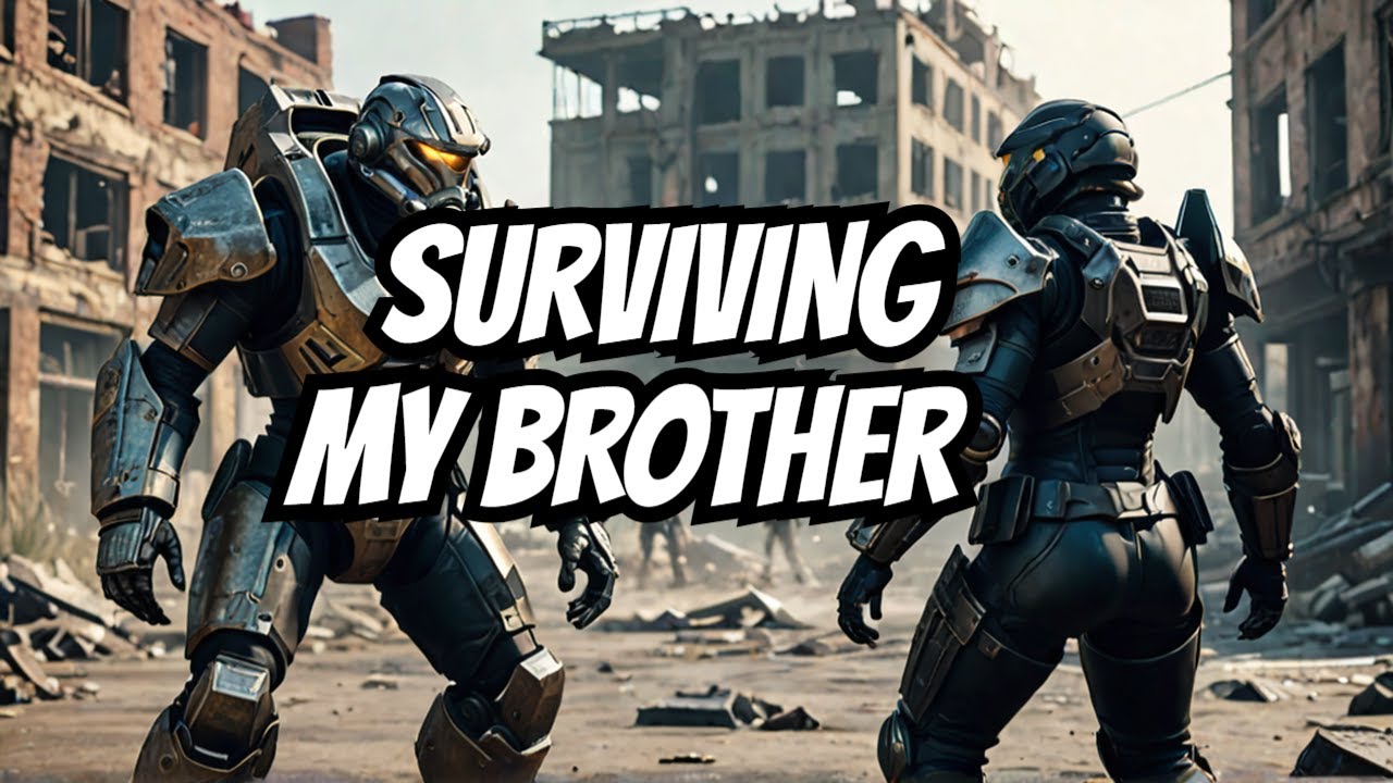 FALLOUT 4 BUT MY BROTHER IS HUNTING ME (Brother vs Brother) - YouTube