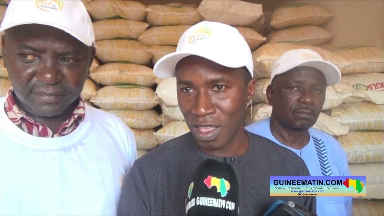 🔴 Conakry : ouverture officielle du 1er magasin de vente du riz de Guinée par le DG de la ...