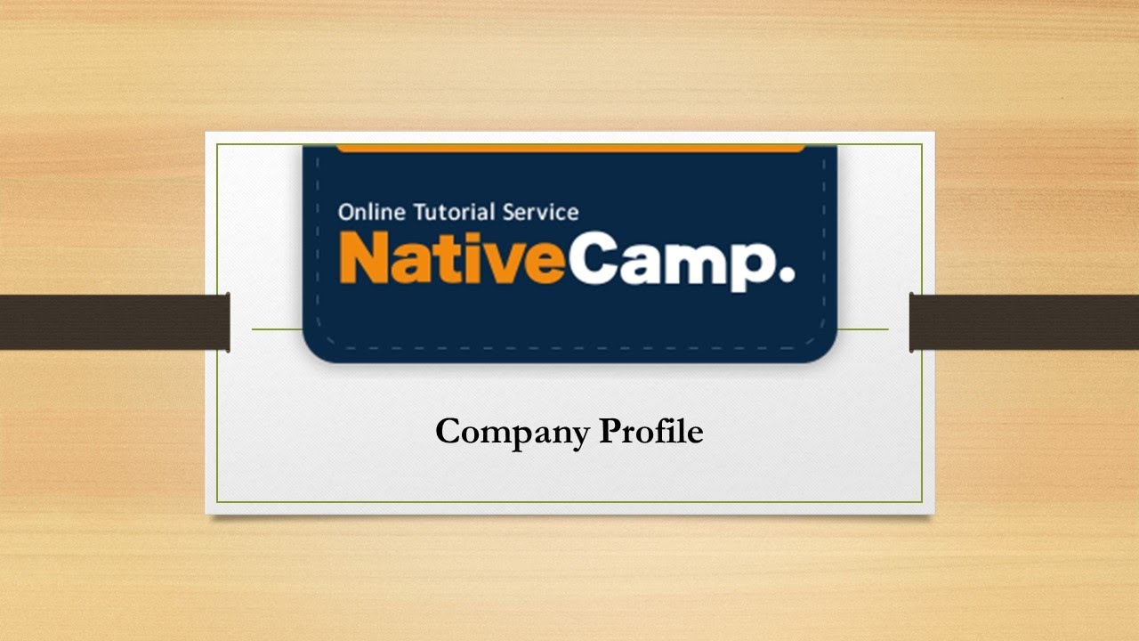 Native Camp Company Profile - YouTube