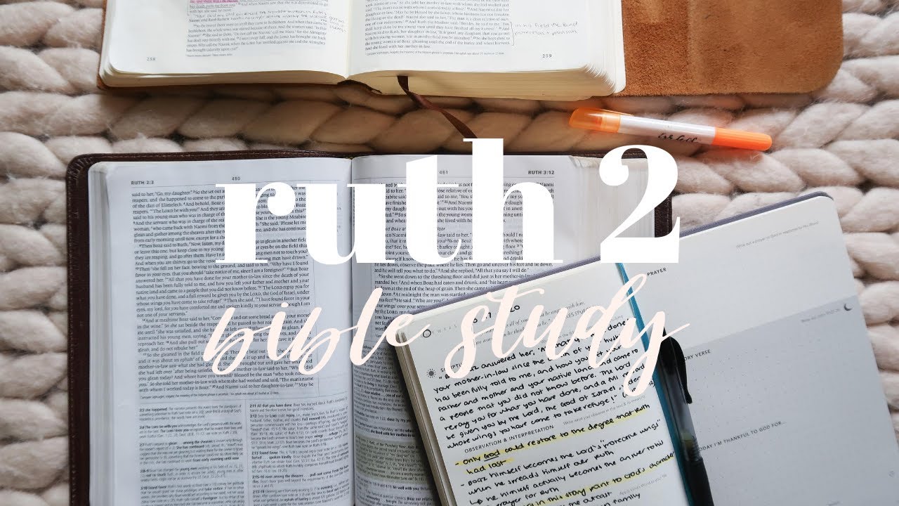 BIBLE STUDY WITH ME | Ruth 2 - YouTube