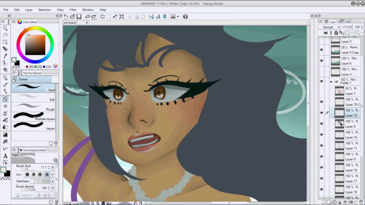 The Tears of the Ocean- Minecraft Aphmau Mermaid Speedpaint - YouTube